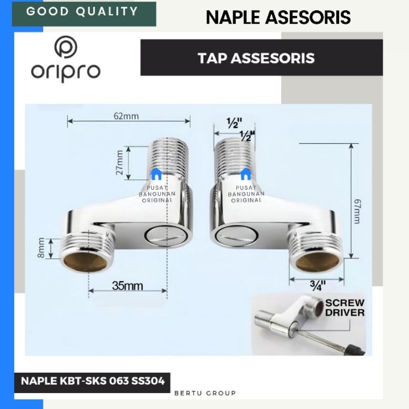Jual NAPLE Z KRAN BATHTUB NEPLE KERAN SHOWER PANAS DINGIN DENGAN STOP ...