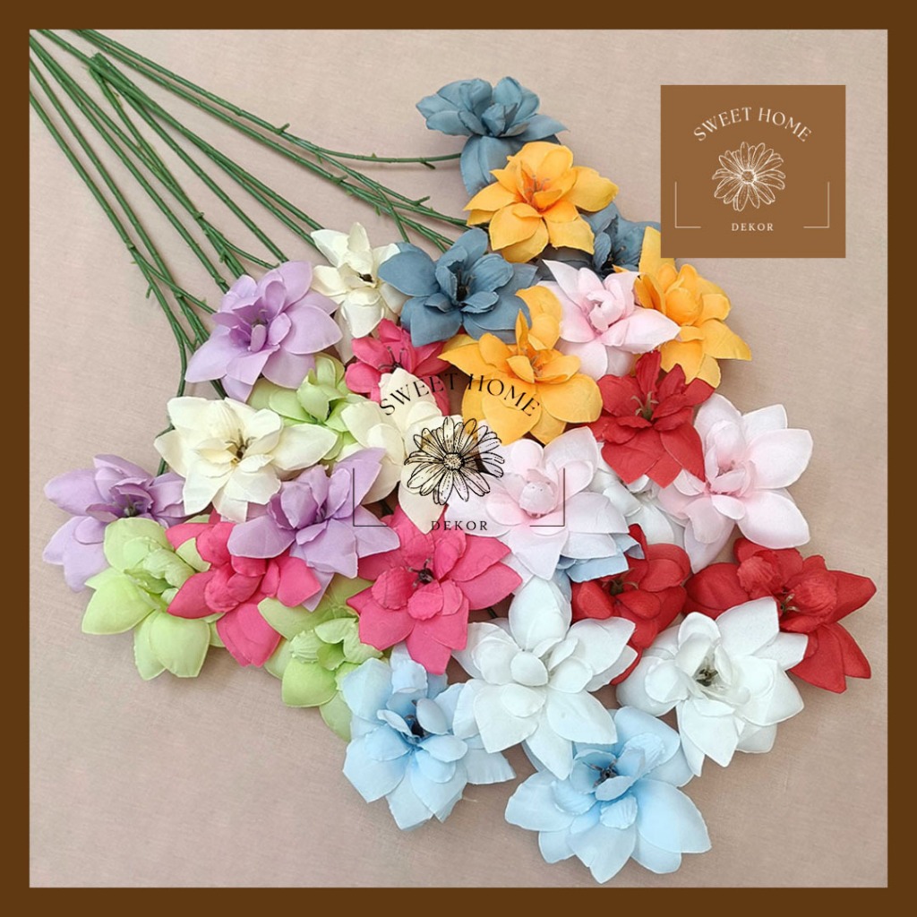Jual Artificial Sunset Flower Bunga Bintang Wedding Dekorasi Bunga ...