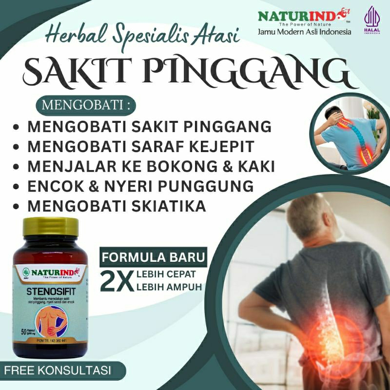 Jual Obat Sakit Pinggang Saraf Kejepit Pinggang Dan Kaki Syaraf ...