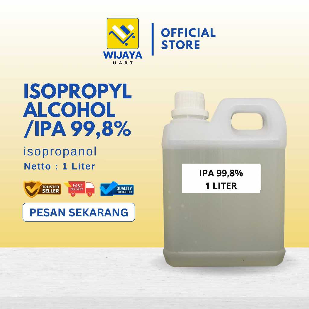 Jual Isopropyl Alcohol 1 LITER / IPA 1 Liter | Shopee Indonesia