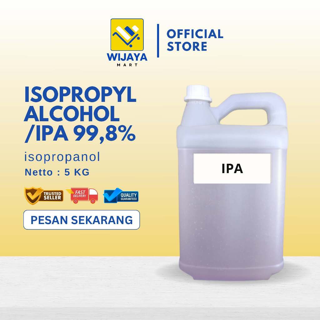 Jual Isopropyl Alcohol 5 LITER / IPA 5 Liter | Shopee Indonesia