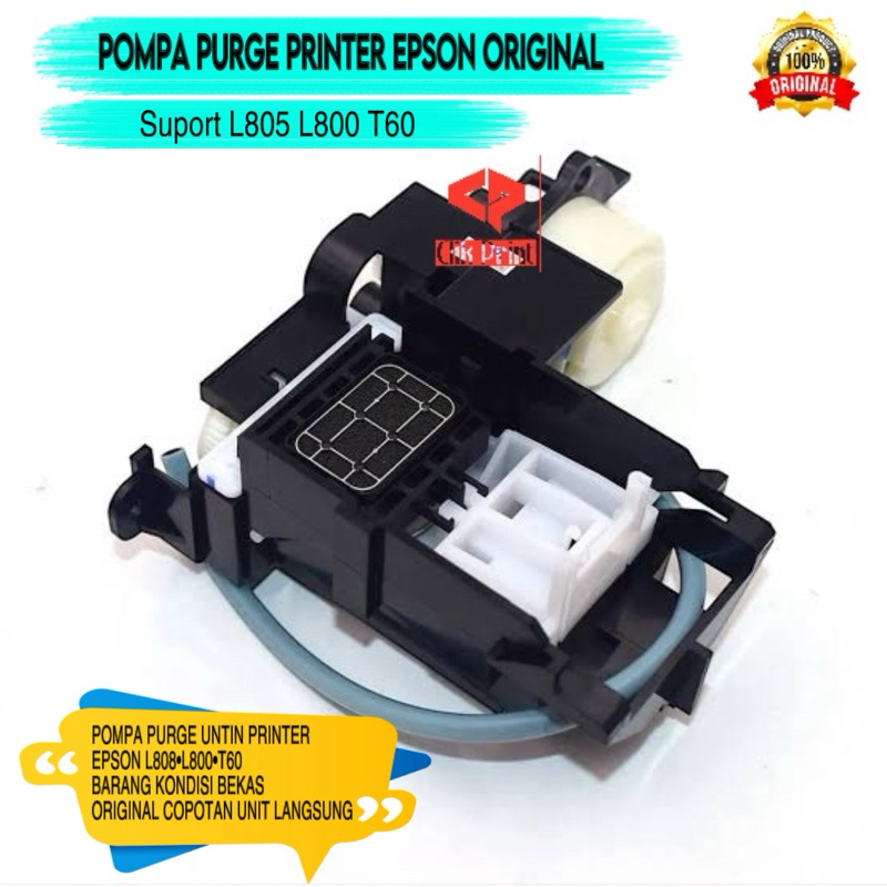 Jual Pompa Purge Unit Printer Epson L805 L800 T60 | Shopee Indonesia