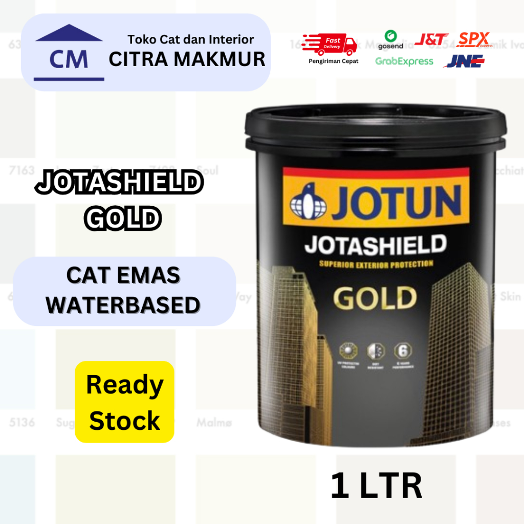 Jual Cat Emas Jotun JOTASHIELD GOLD - 1 Ltr | Shopee Indonesia