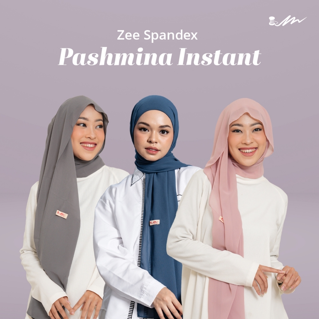 Jual ZM X Meccanism Feat Tasya Nur Medina - Zee Pashmina Instan ...