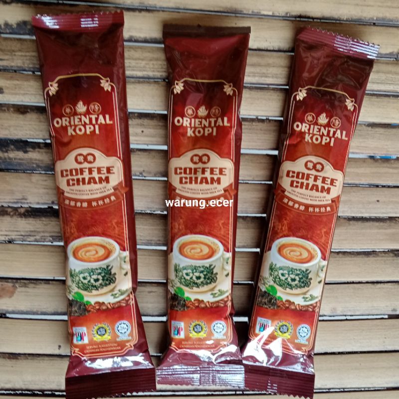 Jual ECERAN - ORIENTAL KOPI COFFEE CHAM (1 SACHET) | Shopee Indonesia