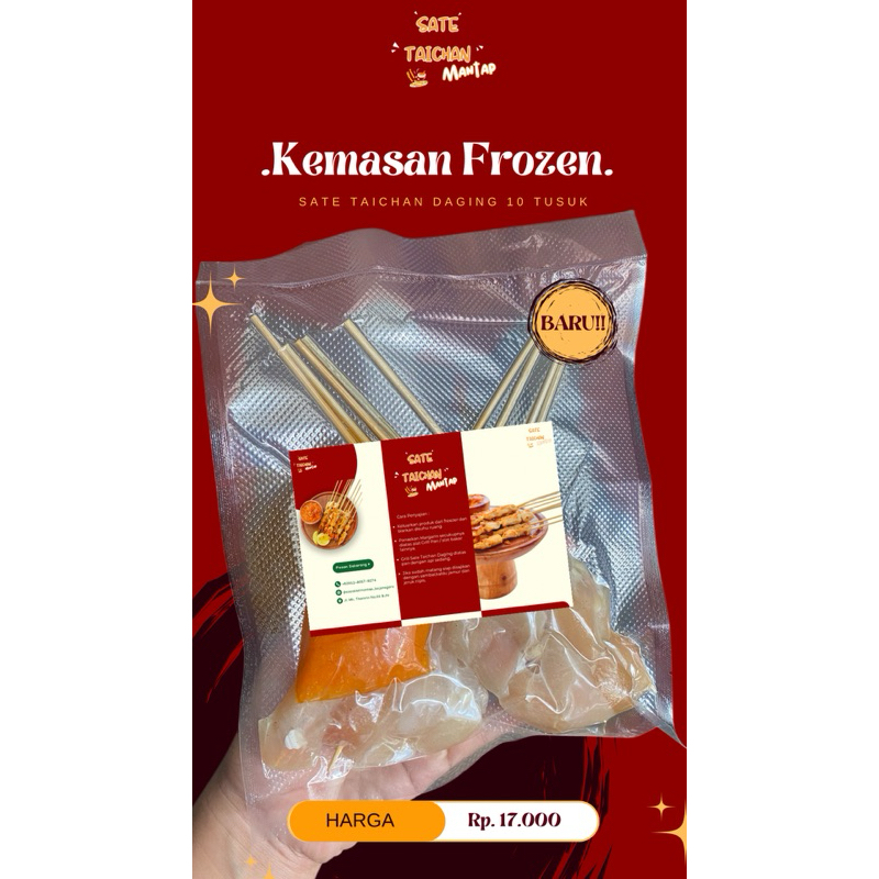 Jual Sate Taichan Mantap Frozen | Shopee Indonesia