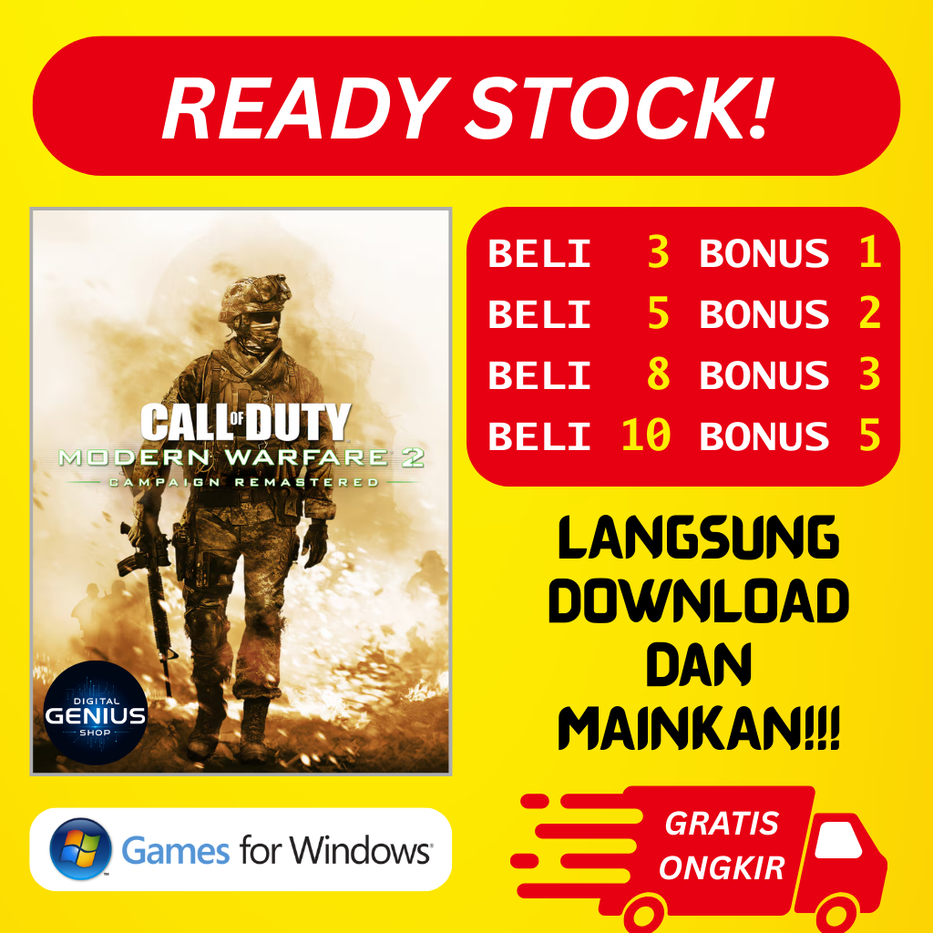 Jual Call of Duty Modern Warfare 2 Campaign Remastered - Steam FPS ...