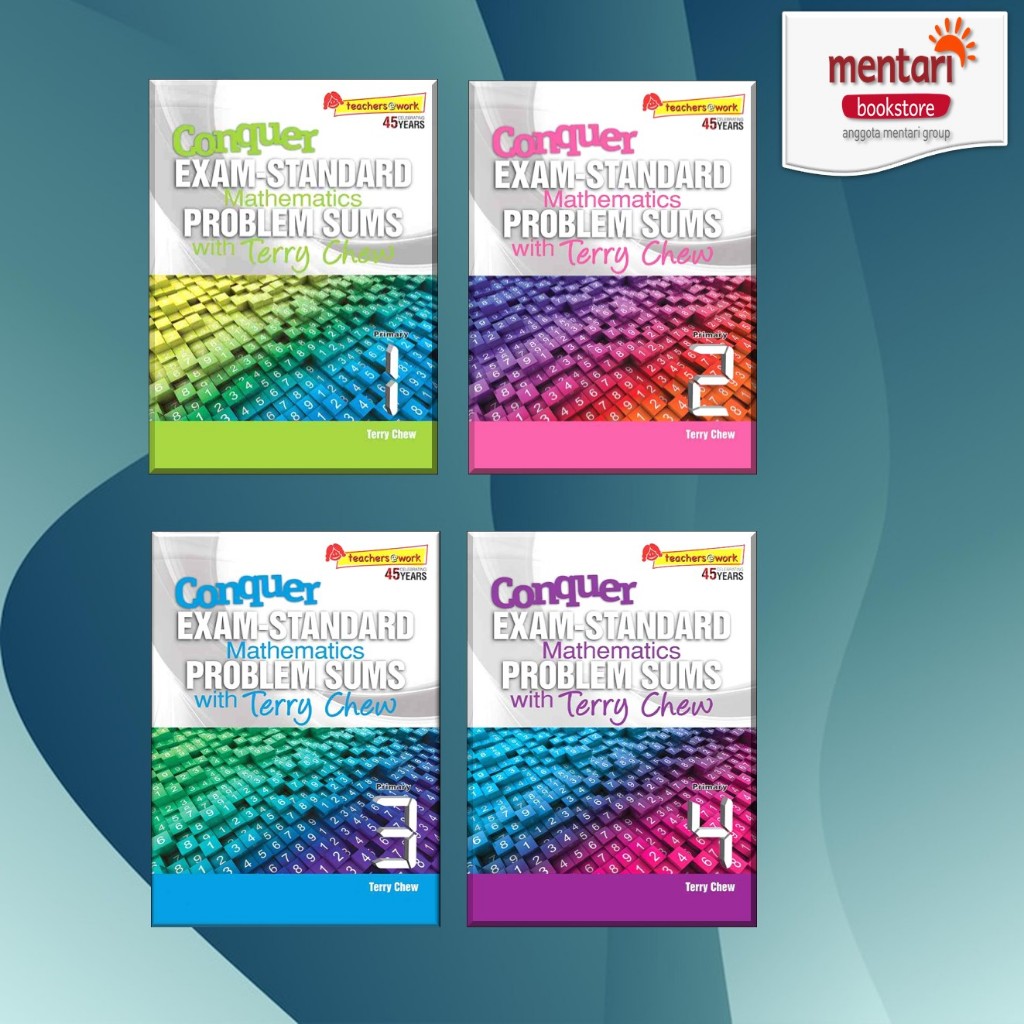 Jual Conquer EXAM-STANDARD Mathematics PROBLEM SUMS with Terry Chew ...