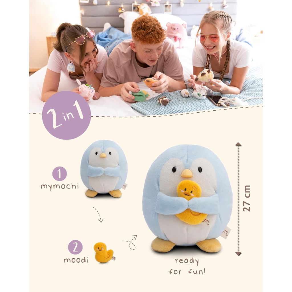 Jual NICI - Boneka My Mochi Penguin Waddle 27cm with Duck | Shopee ...