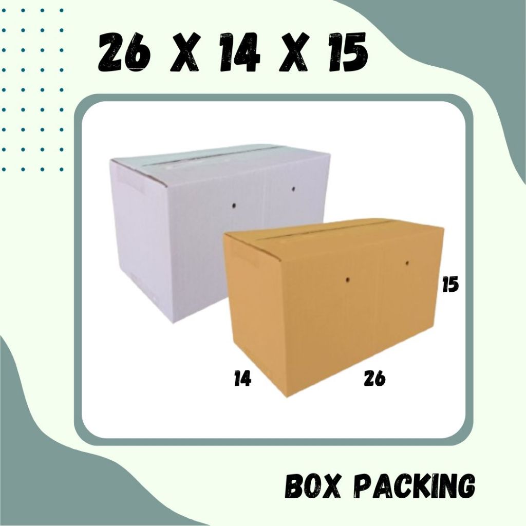 Jual Kardus AMDK 26x14x15 (120ml Isi 24) Kardus Packing Karton Dus ...