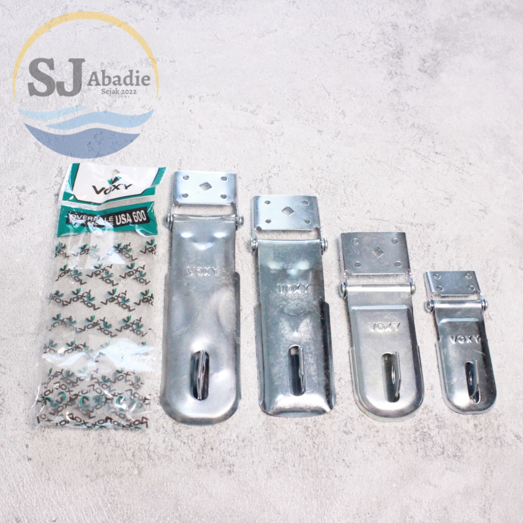 Jual (12 PC) VOXY Overval Overpale Plat Besi Model USA 300 400 500 600 ...
