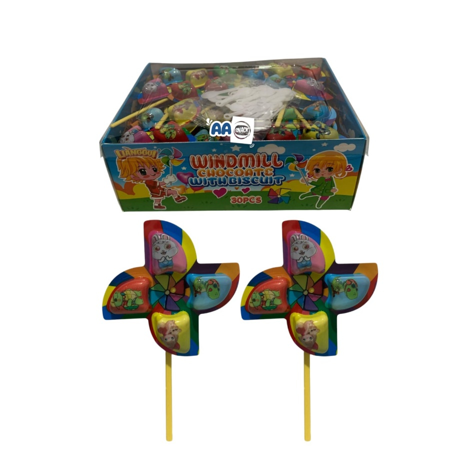 Jual LIANGGUI WINDMILL CHOCOLATE BISCUIT BOX ISI 30 | Shopee Indonesia