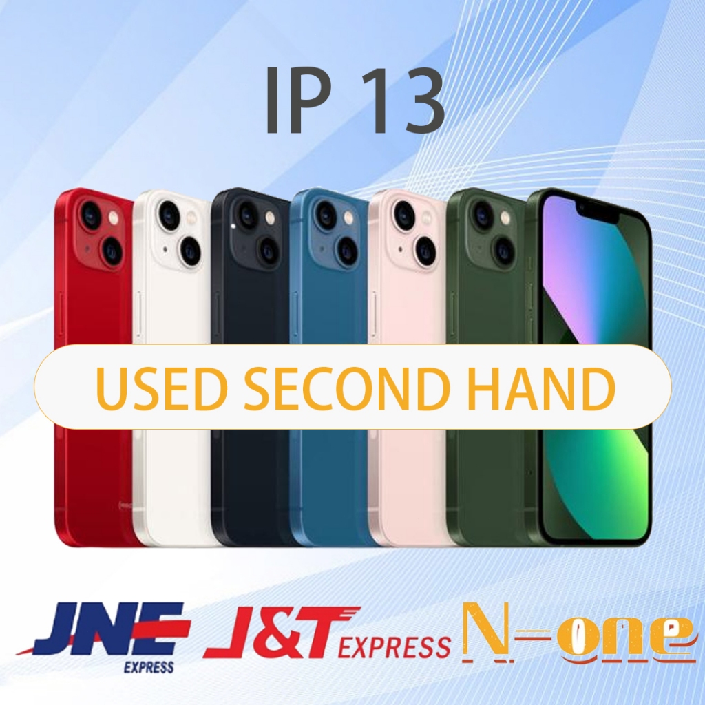 Jual IP 13 256GB/128GB SECOND HAND GOOD CONDITIONS FULLSET MULUS BH 95+ | Shopee Indonesia