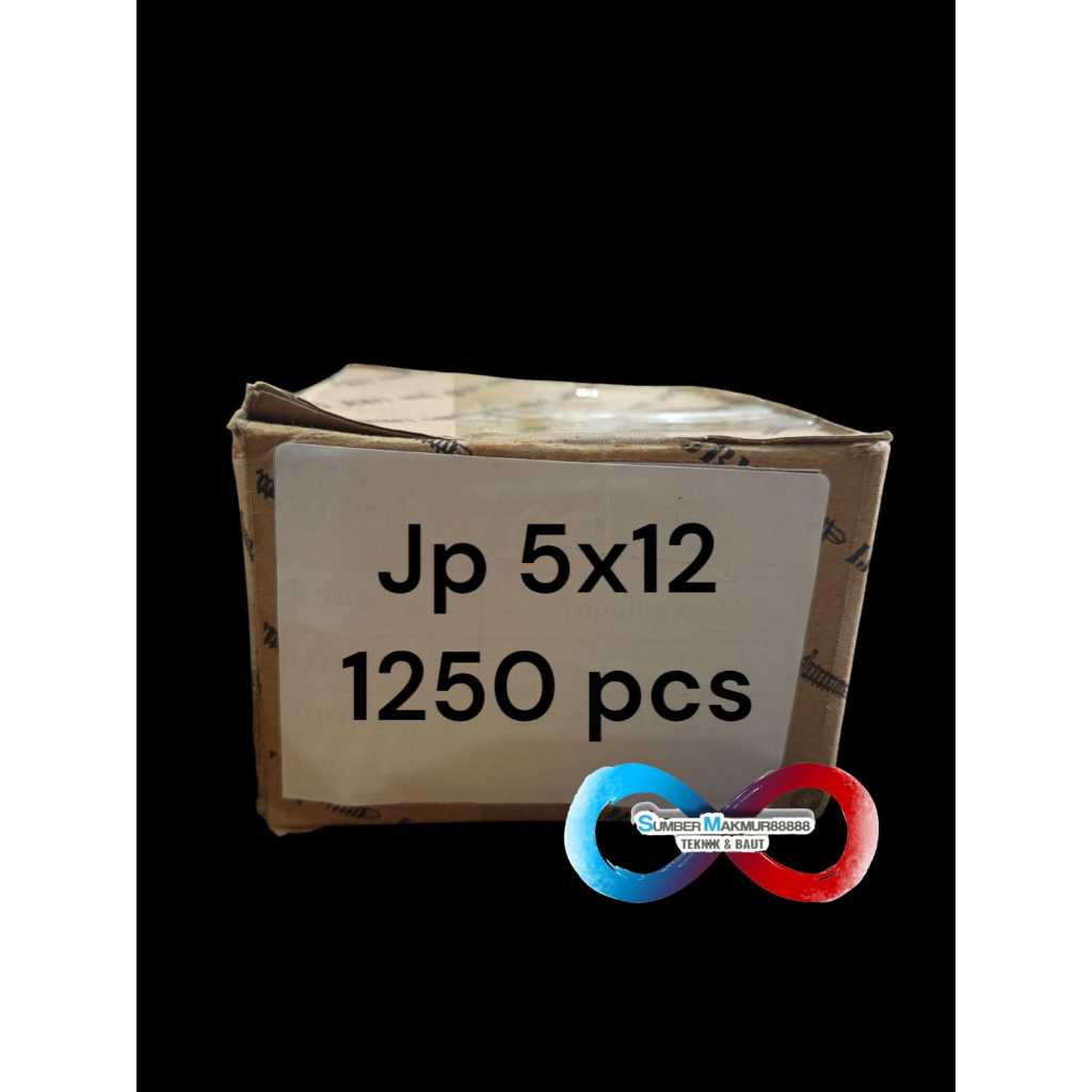 Jual BOX - Baut JP 5x12 / Baut obeng isi 1250 pcs | Shopee Indonesia