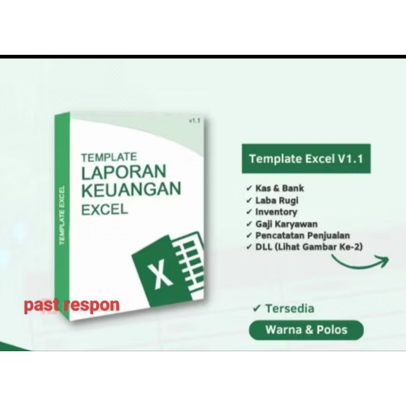 Jual 50++ template Excel laporan keuangan/ akuntansi | Shopee Indonesia