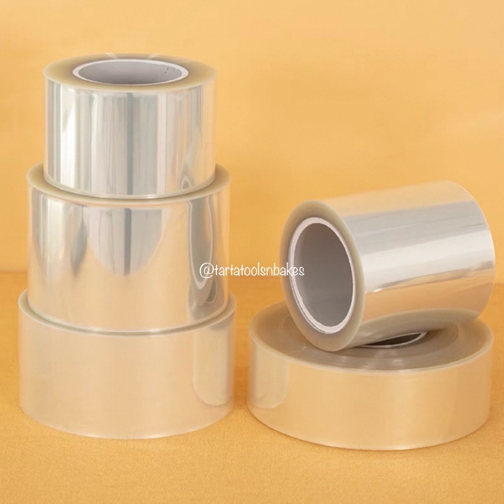 Jual Mika Roll Plastik Cake | Plastik Wrap Mika Cake | Dinding Kue Meteran (1 meter) Bening ...