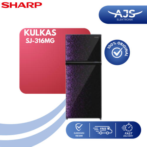 Jual KULKAS SHARP 2 PINTU SJ 316MG GARANSI RESMI DAN TERMURAH | Shopee ...
