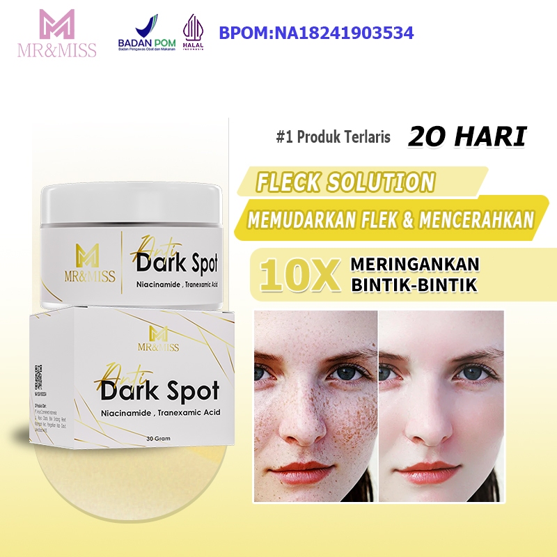 Jual MR&MISS Cream Penghilang Flek Hitam 30Gr Menghilangkan Flek Hitam ...
