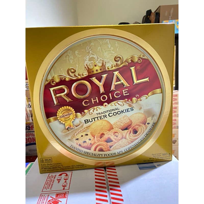 Jual Royal biscuit 650g 1 kaleng | Shopee Indonesia