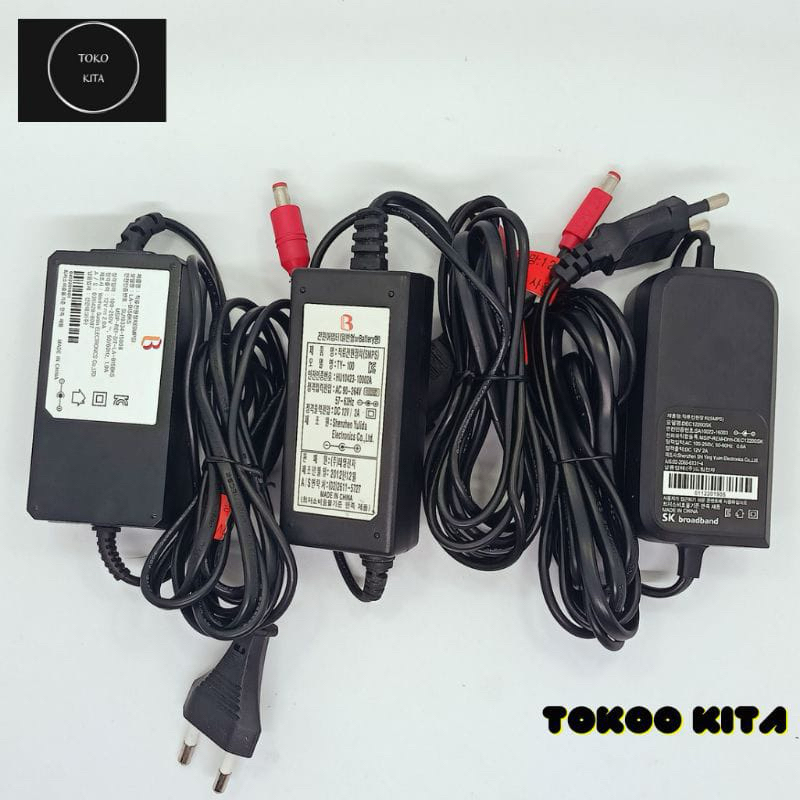 Jual Adaptor 2a 12v Murni ORIGINAL/ Adaptor 12v Merk Original KOREA ...