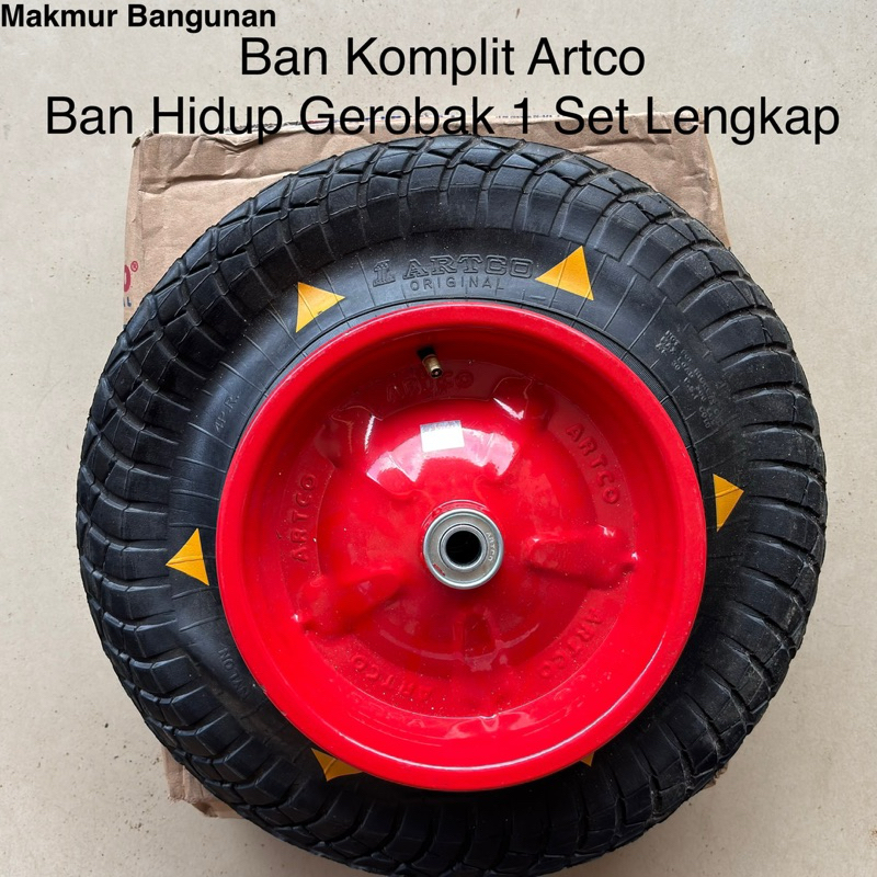 Jual Ban Komplit Gerobak Artco Original 1 Set Lengkap | Ban + Velg Baja ...
