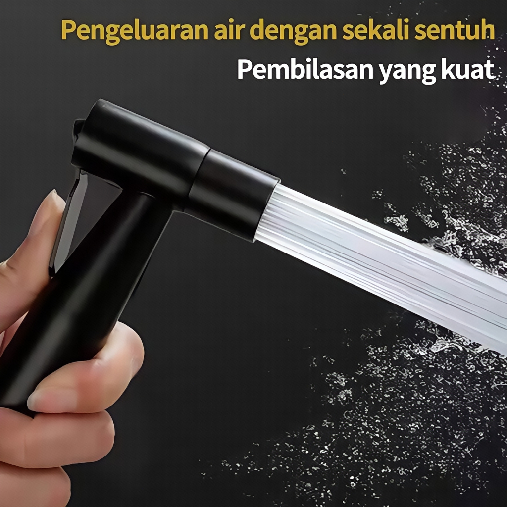 Jual Jet Shower Toilet Hitam / Bidet Shower Cebok Sower Spray /Jet ...