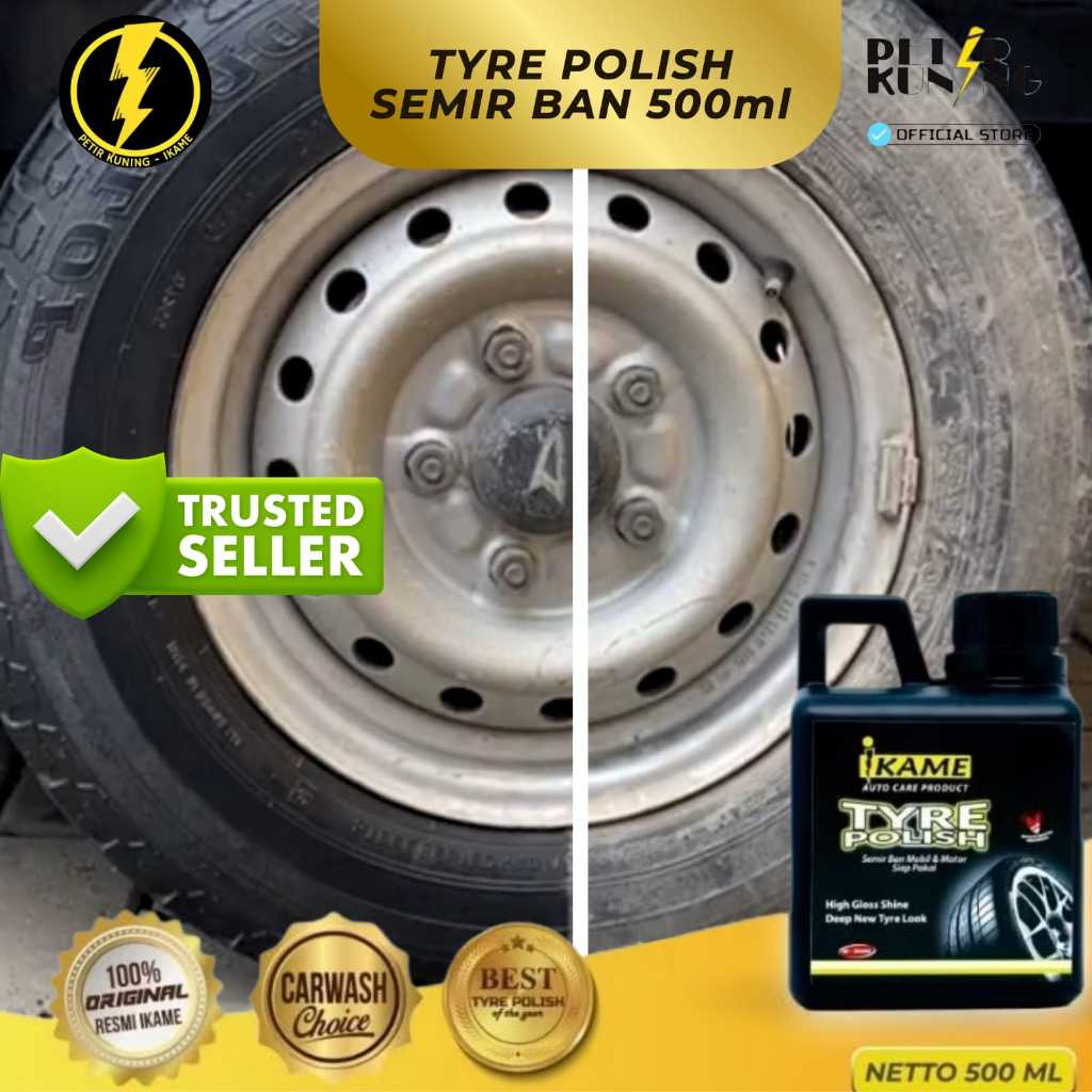 Jual SEMIR BAN MOTOR-MOBIL 500 ML & 5 LITER BERKUALITAS (EKONOMIS ...