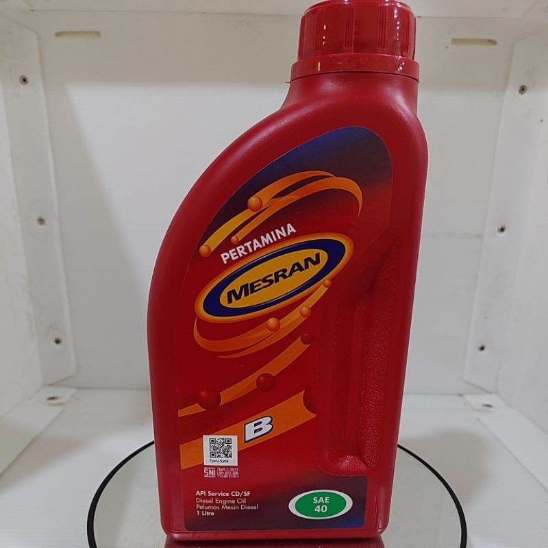 Jual OLI MESIN PERTAMINA MESRAN B40 1L | Shopee Indonesia