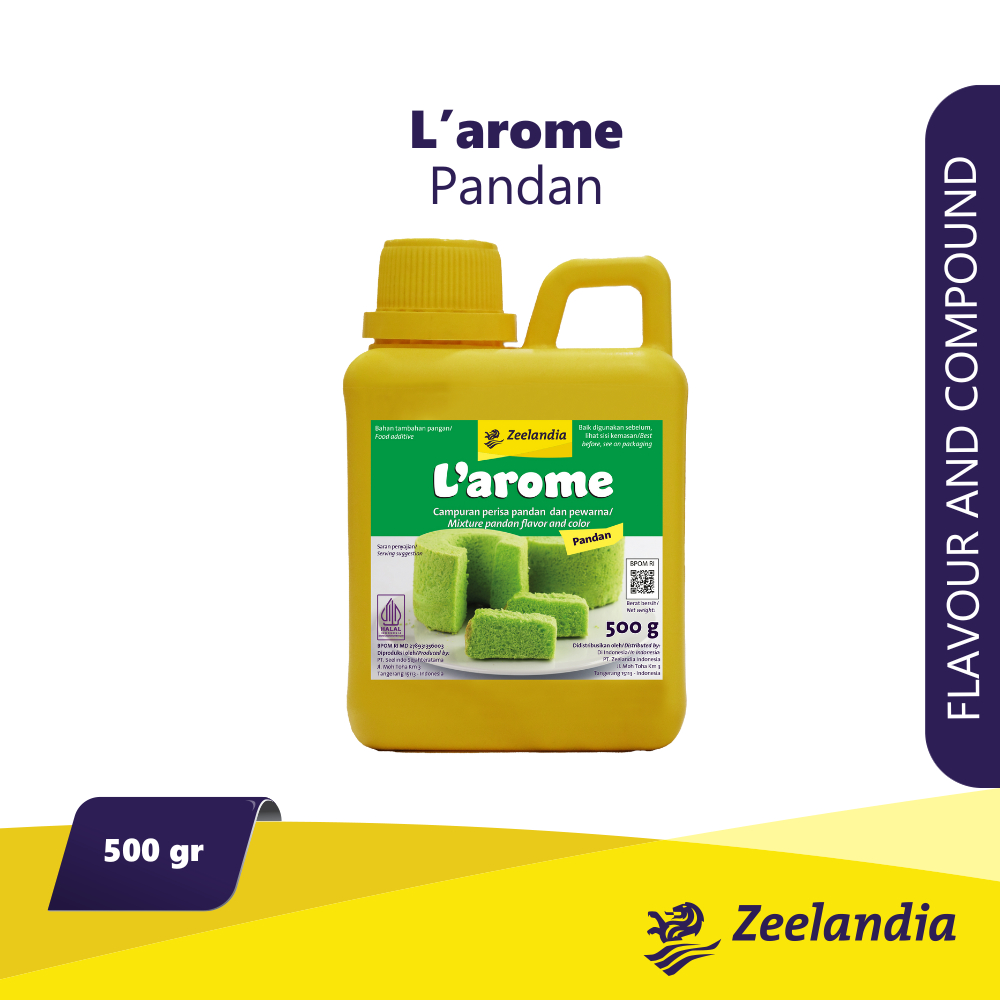Jual Zeelandia L'Arome Pandan Pasta 500 Gr EXPIRED 25 NOVEMBER 2025 ...