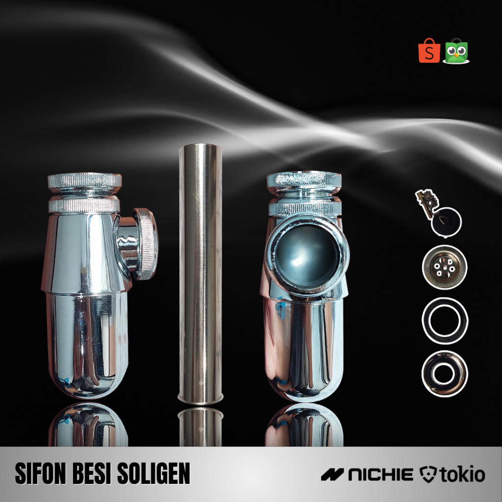 Jual SIFON BESI SOLIGEN Sifon Botol Saringan Wastafel | Shopee Indonesia