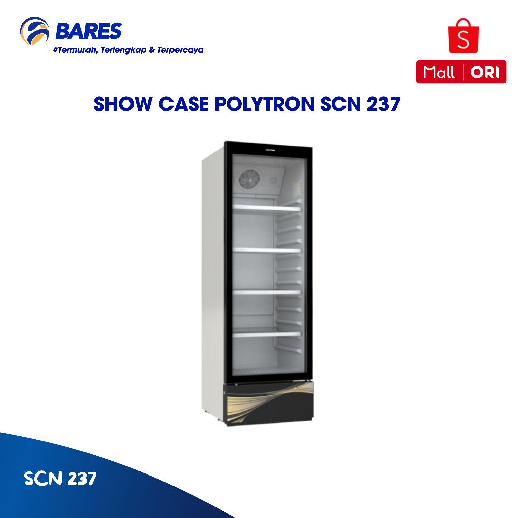Jual Showcase Polytron SCN 237 Lemari Pendingin Minuman 4 Rak | Shopee ...