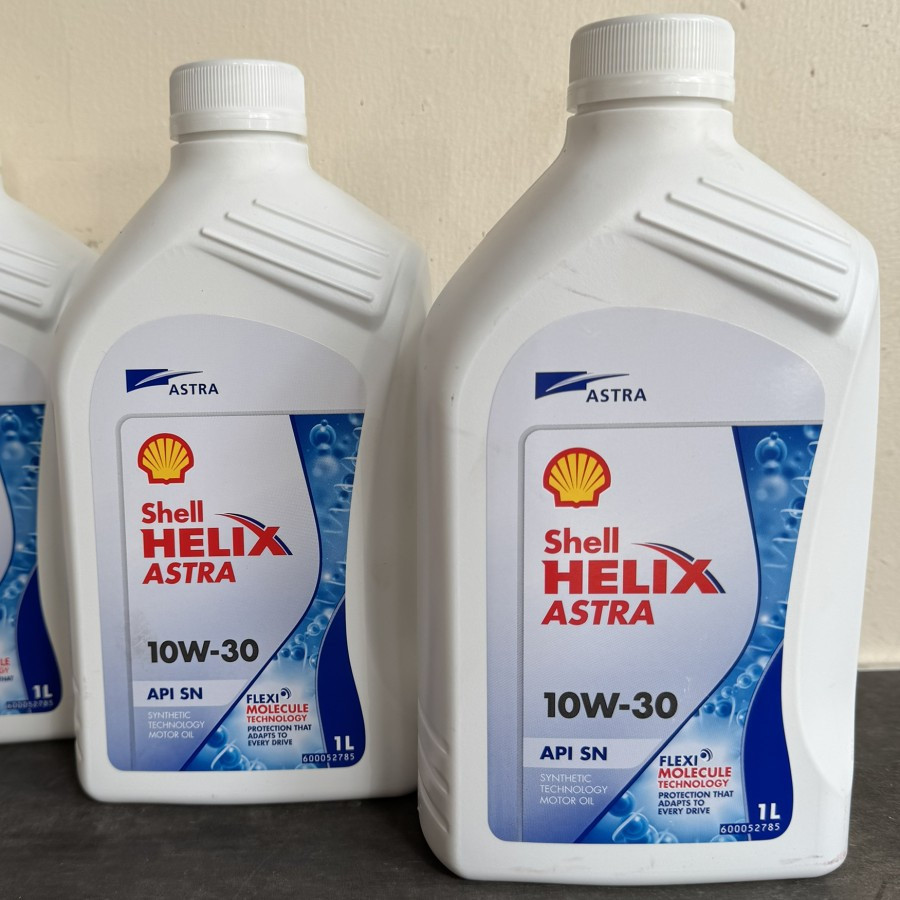 Jual Shell Helix Astra 10W-30 API SN Synthetic Technology 1L Original ...