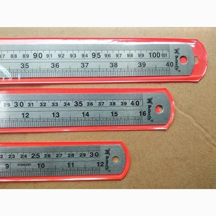 Jual Penggaris Besi 30/50/100cm Stainless Steel Ruler penggaris multifungsi Mistar | Shopee ...