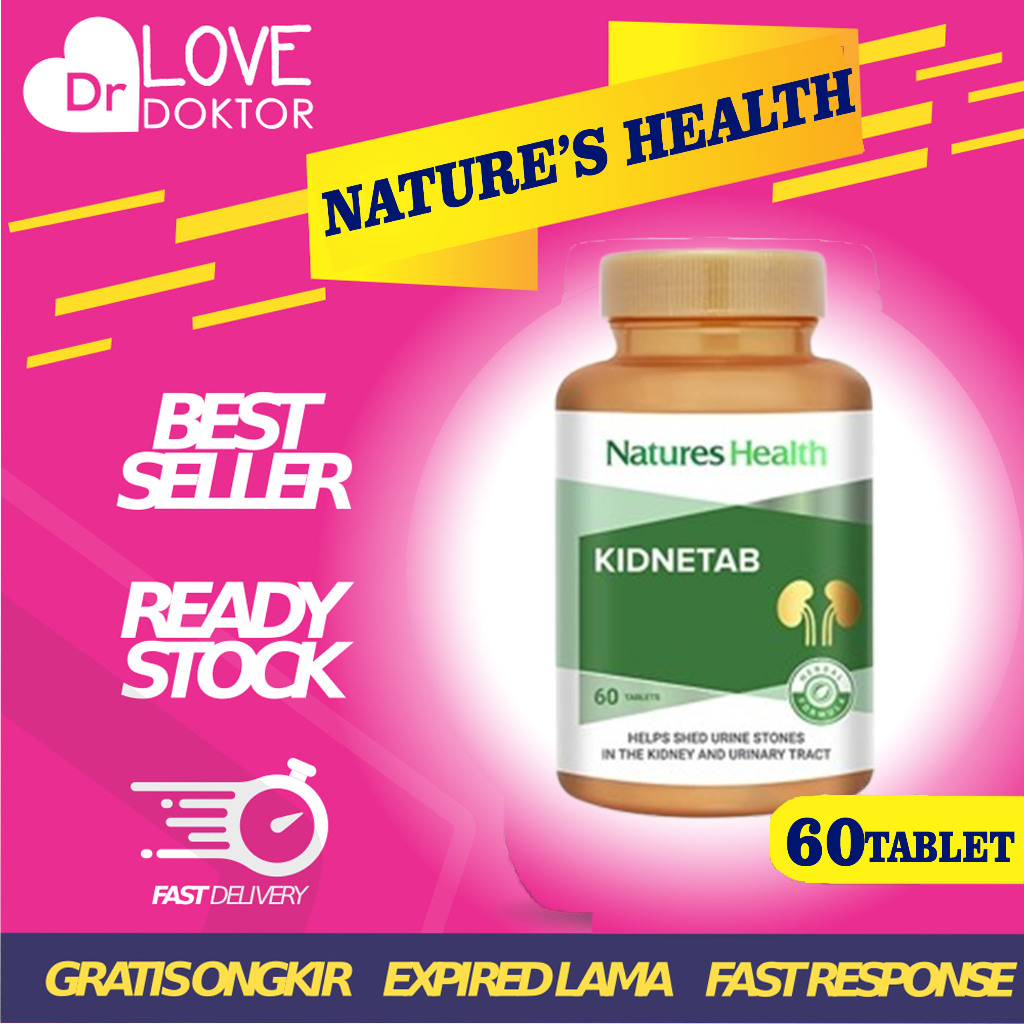 Jual NATURE'S NATURES NATURE HEALTH KIDNETAB KIDNEYTAB FUNGSI GINJAL ...