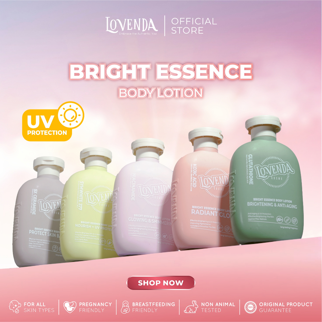 Jual Lovenda Bright Essence Body Lotion - Lotion Pencerah Tubuh ...