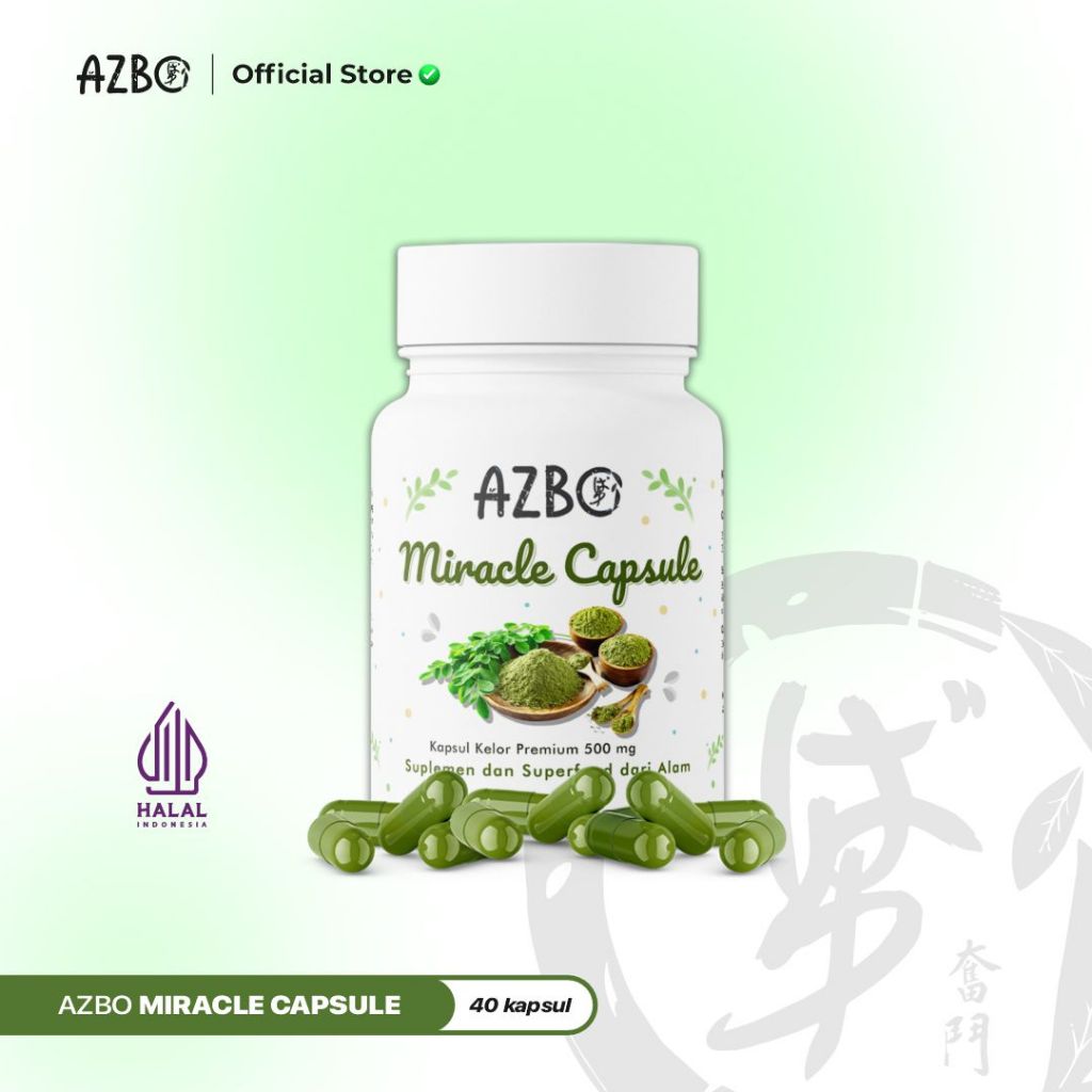Jual AZBO Miracle Capsule [Isi 30 Kapsul] | Shopee Indonesia