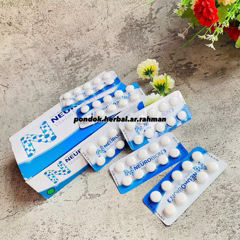 Jual NEUROBION STRIP BIRU vitamin B1,B6B12 | Shopee Indonesia