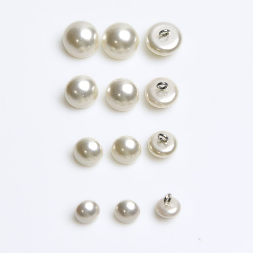 Jual Kancing Jamur Unik Half Pearl 4 Ukuran Kancing Blazer Dress Mewah ...