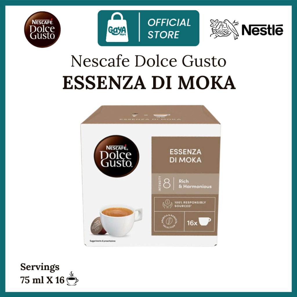 Jual Capsule Kopi Nescafe Dolce Gusto Essenza Di Moka Original Nestle ...