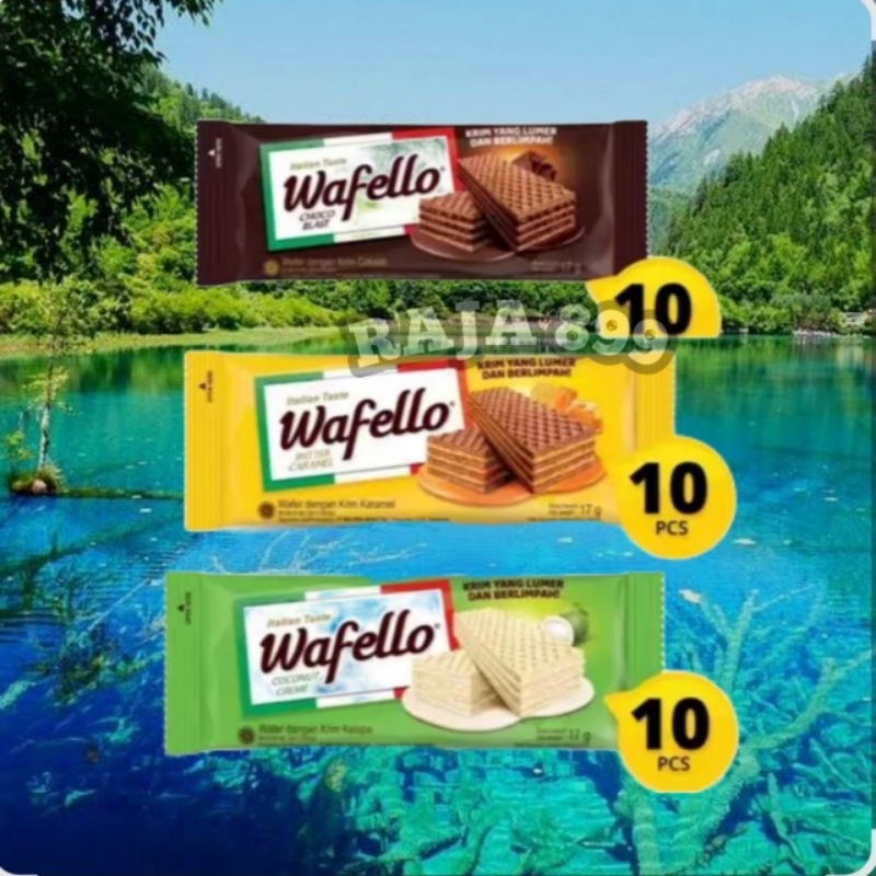 Jual ROMA WAFER WAFELLO RENCENG ISI 10 PCS | Shopee Indonesia