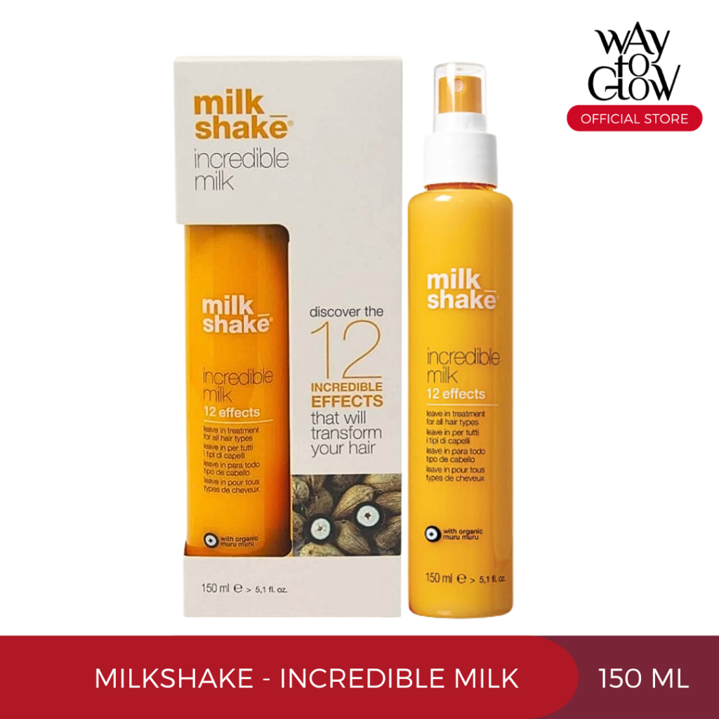 Jual Milk_shake Incredible Milk - 150 ML Milkshake Shampoo | Shopee ...