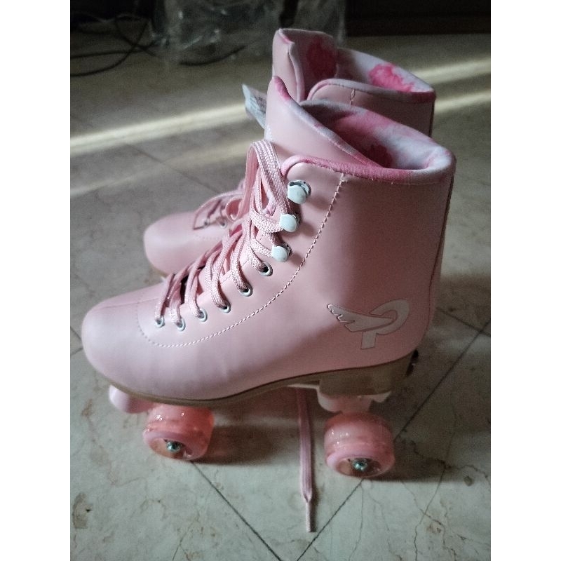 Jual SEPATU RODA 4 PRETTY FLY (PINK) | Shopee Indonesia