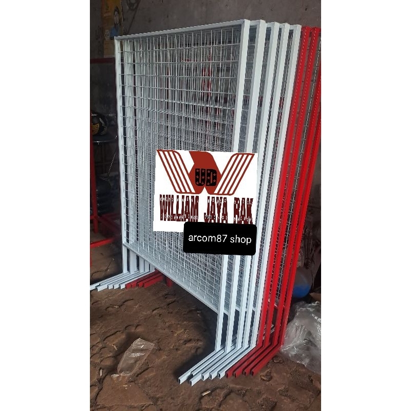 Jual Jaring ram bingkai besi tebal ukuran lebar kawat display ...