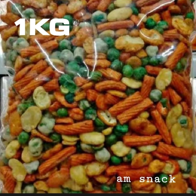 Jual KACANG CAMPUR MIX 1KG | Shopee Indonesia