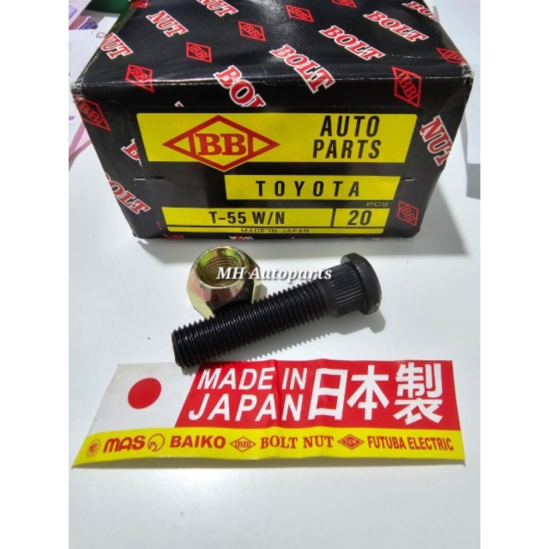 Jual Baut roda Toyota kijang 5k 7k Innova Hilux Fortuner Avanza rush ...