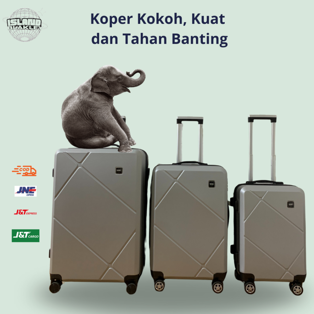 Jual [IBKoper] Koper 20 24 28" Hardcase Koper Kabin Koper Tahan Banting ...