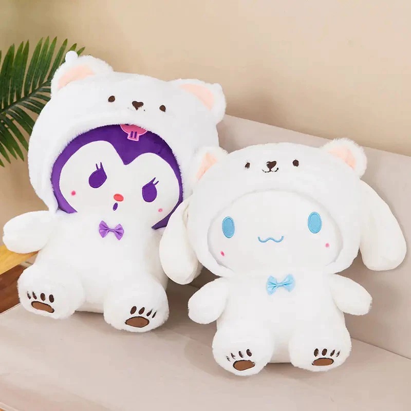 Jual Boneka Sanrio Cinnamoroll Pochacco Karakter Kartun Kuromi My Melody Plush Toys Size 27cm ...