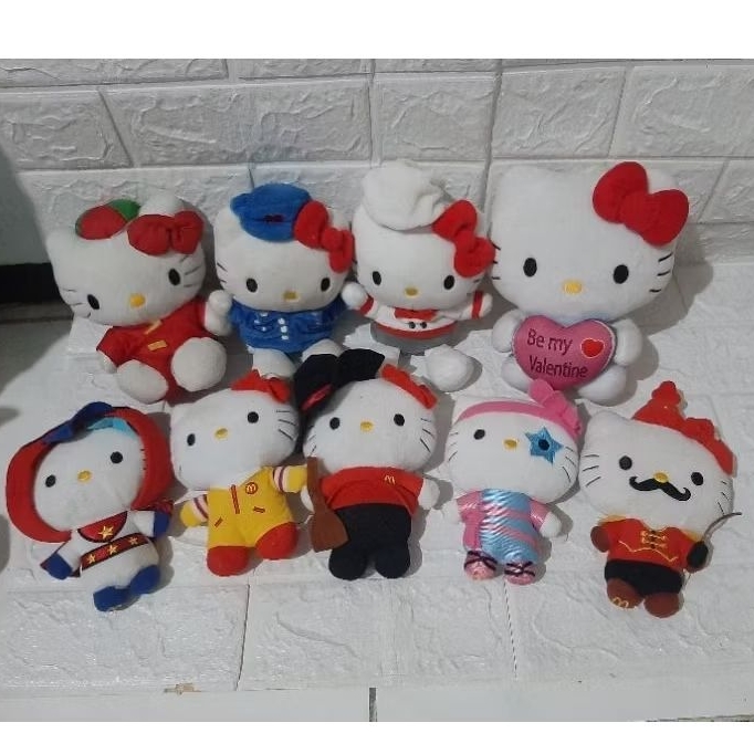 Jual boneka hello kitty hk karakter sanrio. brand mcd mcdonalds kostum ...