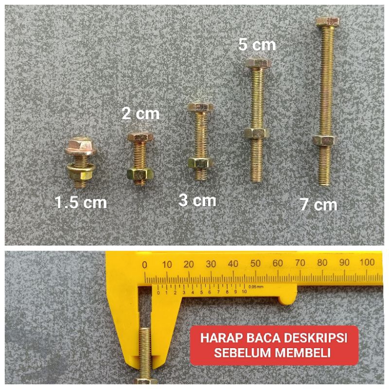 Jual Mur Baut Kunci Ring Pas Pass 10 | Shopee Indonesia