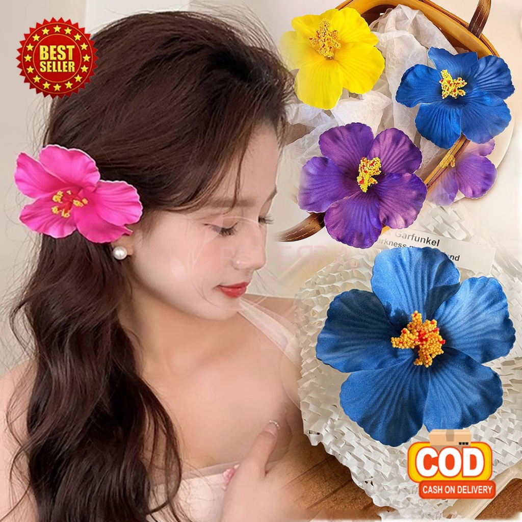 Jual Jepit Rambut Wanita Korea Bunga Anggrek Orchid Hair Klip Aksesoris ...